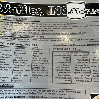 WAFFLES INCAFFEINATED - UPPER ST. CLAIR - Updated December 2025 - 65 ...