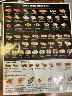 TOKU REVOLVING SUSHI - Updated March 2025 - 62 Photos & 16 Reviews ...