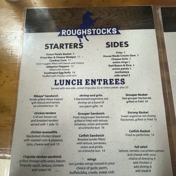 ROUGHSTOCKS GRILL - Updated December 2025 - 22 Photos & 11 Reviews ...
