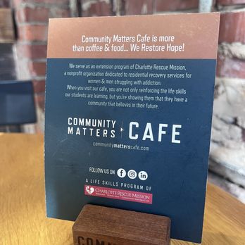 COMMUNITY MATTERS CAFE - Updated December 2025 - 344 Photos & 181 ...