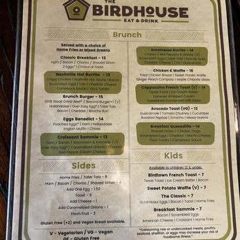 THE BIRDHOUSE EAT & DRINK - Updated December 2025 - 146 Photos & 110 ...