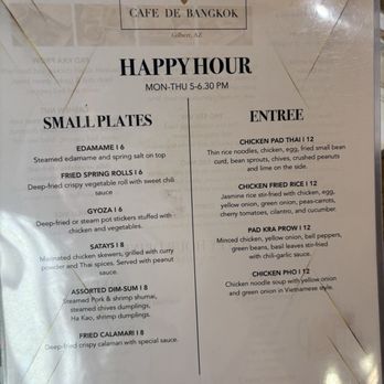 CAFE DE BANGKOK - GILBERT - Updated December 2025 - 1054 Photos & 511 ...