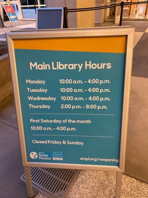 SANTA MONICA PUBLIC LIBRARY - MAIN LIBRARY - Updated September 2025 ...