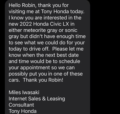 TONY HONDA - Updated September 2025 - 180 Photos & 549 Reviews - 94 ...