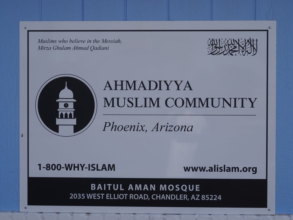AHMADIYYA MUSLIM COMMUNITY PHOENIX CHAPTER - Updated October 2025 ...