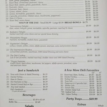 INTERMISSION DELI - Updated December 2025 - 26 Photos & 55 Reviews ...