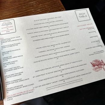 RICH TABLE - Updated May 2024 - 5523 Photos & 1570 Reviews - 199 Gough ...