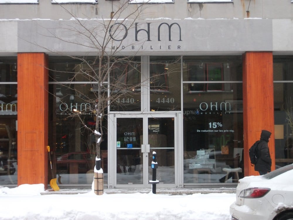 OHM MOBILIER - 4440 Boul Saint-Laurent, Montréal, Quebec, Canada ...