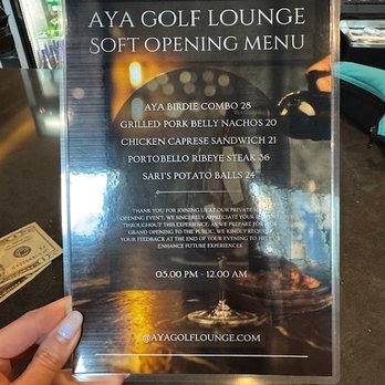 AYA GOLF LOUNGE - Updated April 2025 - 33 Photos & 18 Reviews - 641 Ke ...