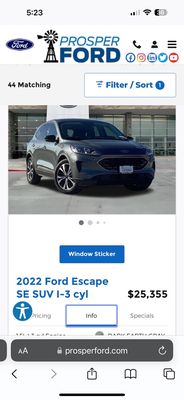 PROSPER FORD - Updated September 2025 - 25 Photos & 94 Reviews - 2200 W ...