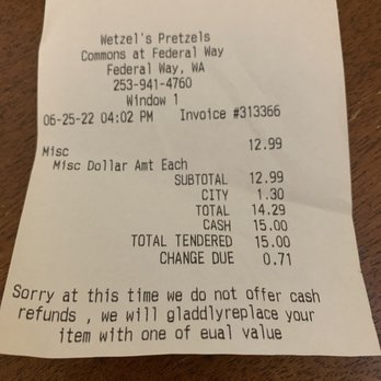 WETZEL’S PRETZELS - Updated December 2025 - 23 Photos & 13 Reviews ...