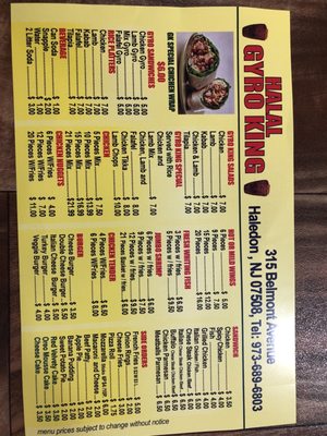 HALAL GYRO KING - Updated October 2024 - 25 Photos & 23 Reviews - 315 Belmont Ave, Haledon, New ...