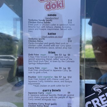 DOKI DOKI - Updated December 2025 - Colorado Springs, Colorado - Food ...