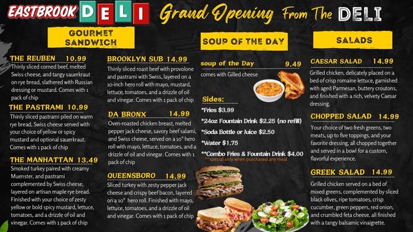 EASTBROOK DELI - Updated October 2025 - 12 Reviews - 446 Coliseum Blvd ...