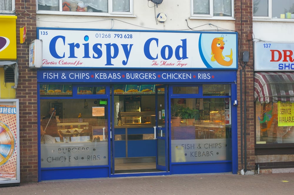 CRISPY COD - 135 High Street, Benfleet, Essex, United Kingdom - Fish ...