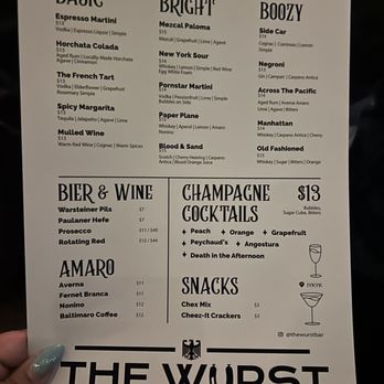 THE WURST - Updated June 2025 - 82 Photos & 38 Reviews - 18 E Cross St ...