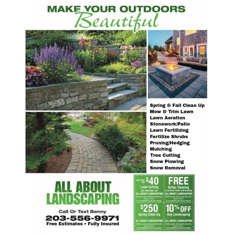 ALL ABOUT LANDSCAPING - Updated July 2025 - Shelton, Connecticut - Landscaping - Phone Number - Yelp