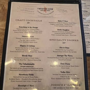TWISTED COW DISTILLERY - Updated December 2025 - 19 Photos & 20 Reviews ...