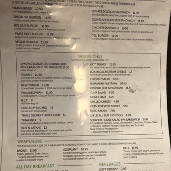 SIMON’S RESTAURANT & DELI - Updated October 2025 - 87 Photos & 139 ...