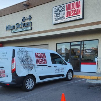 ARIZONA LIVESCAN FINGERPRINTING - Updated January 2026 - 4695 N Oracle Rd, Tucson, Arizona ...