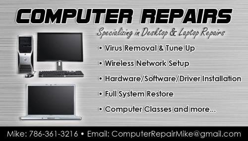 COMPUTER REPAIR BY MIKE - Updated October 2025 - Miami, Florida - IT ...