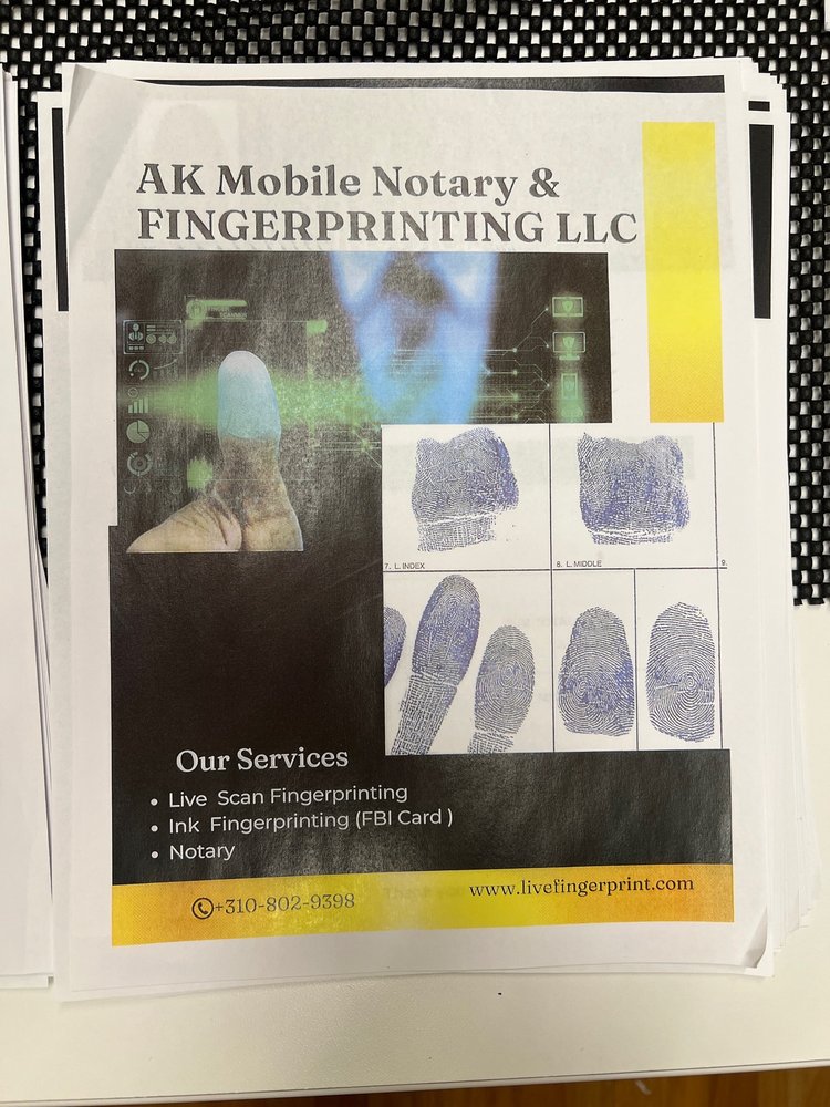 AK MOBILE NOTARY & FINGERPRINTING - Updated February 2026 - Request a Quote - 220 S Main St ...
