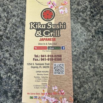KIKU SUSHI & GRILL - Updated September 2025 - 90 Photos & 58 Reviews - 1254 S Tamiami Trail ...