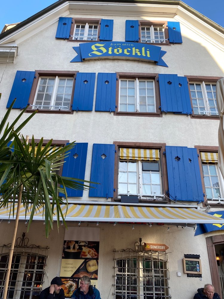 RESTAURANT ZUM ALTEN STÖCKLI - Barfüsserplatz 1, Basel, Switzerland ...