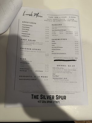 THE SILVER SPUR RESTAURANT - Updated November 2025 - 17 Photos & 24 ...