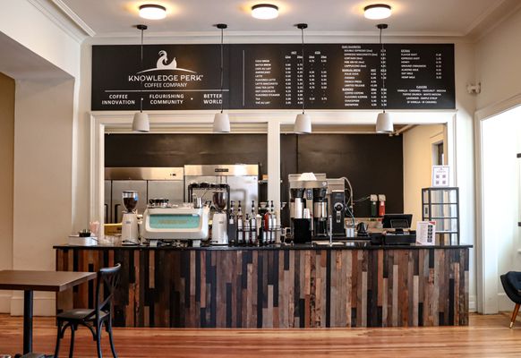 KNOWLEDGE PERK COFFEE COMPANY - Updated September 2025 - 43 Photos & 26 ...