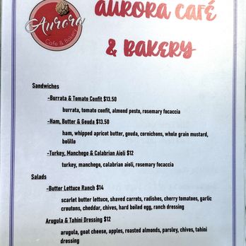 AURORA CAFE AND BAKERY - Updated August 2025 - 113 Photos & 35 Reviews ...