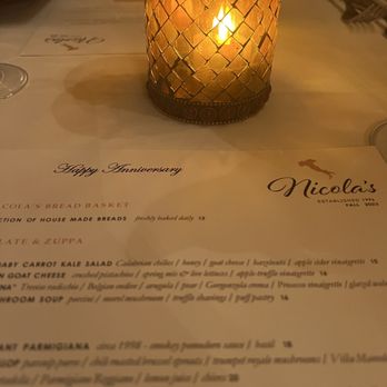 NICOLA’S RISTORANTE - 683 Photos & 430 Reviews - 1420 Sycamore St ...