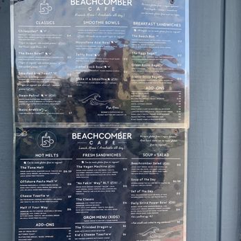 BEACHCOMBER CAFE - Updated May 2025 - 275 Photos & 361 Reviews - 363 ...