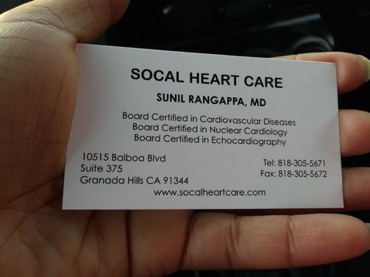 SOCAL HEART CARE - Updated October 2025 - 10515 Balboa Blvd, Los ...