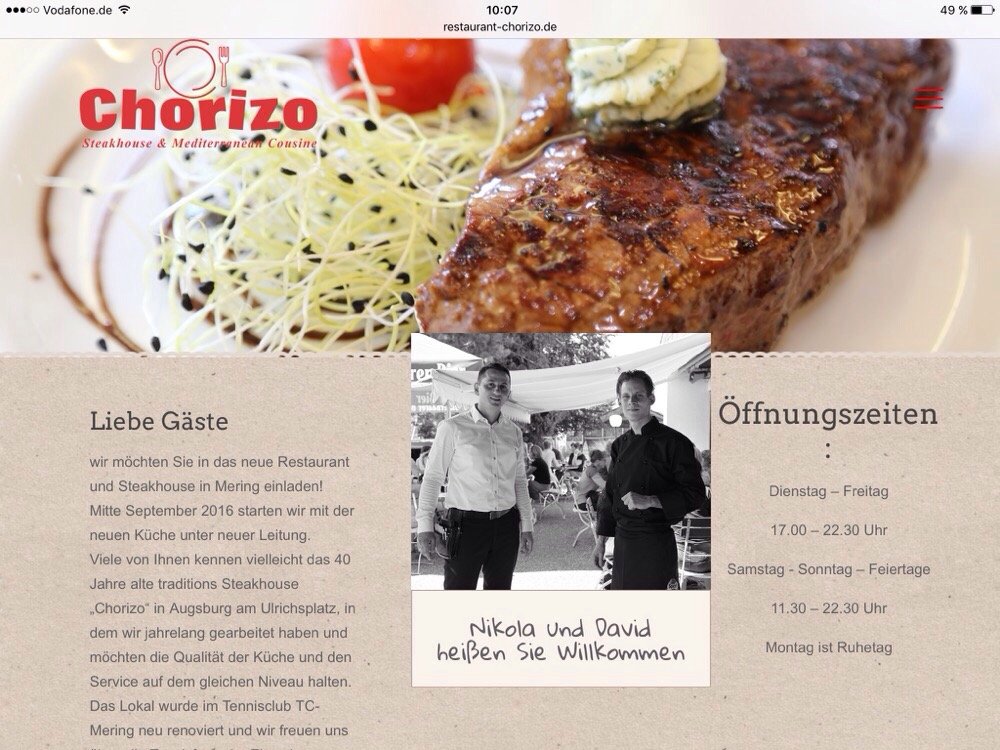 CHORIZO - Tratteilstr. 52, Mering, Bayern, Germany - Steakhouses ...