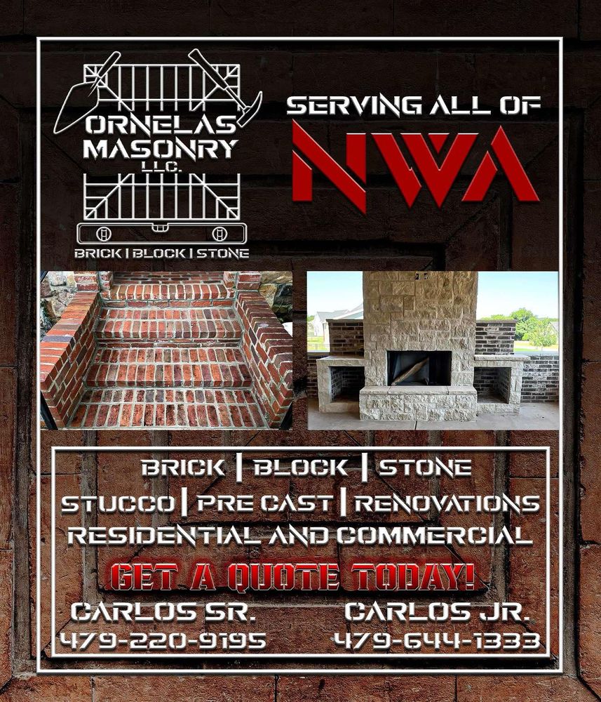 ORNELAS MASONRY - Updated August 2025 - Request Consultation - 802 Gail Dr, Siloam Springs ...