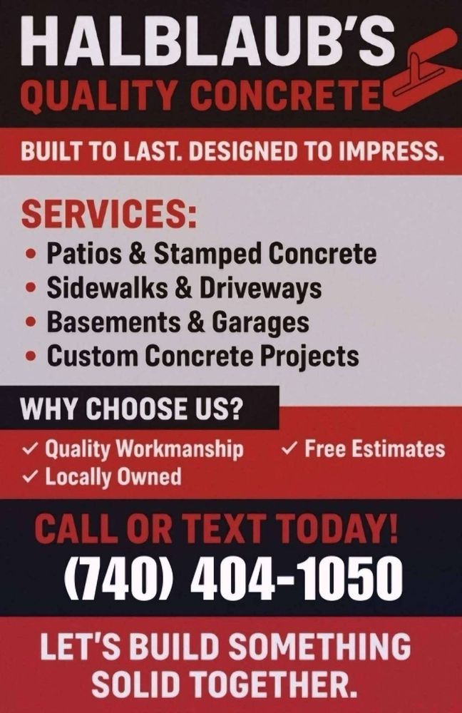 HALBLAUB’S QUALITY CONCRETE - Updated May 2025 - Request a Quote - 10 ...