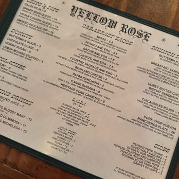 YELLOW ROSE - Updated November 2025 - 563 Photos & 223 Reviews - 102 ...