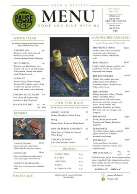 PAUSE CAFE 2 - Updated October 2025 - 5021 Hwy 84 US, Laurel ...