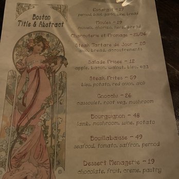 BOSTON TITLE & ABSTRACT - Cocktail Bar - 522 S Boston Ave, Tulsa ...