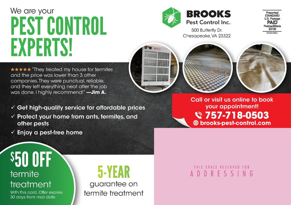 BROOKS PEST CONTROL - Updated September 2024 - Chesapeake, Virginia ...