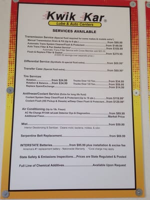 KWIK KAR OIL CHANGE & AUTO CARE OF DENTON - Updated September 2025 - 15 ...