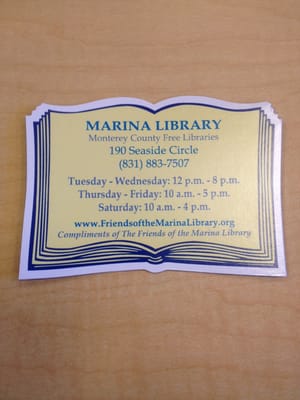 MARINA BRANCH LIBRARY - Updated October 2025 - 21 Photos & 18 Reviews ...