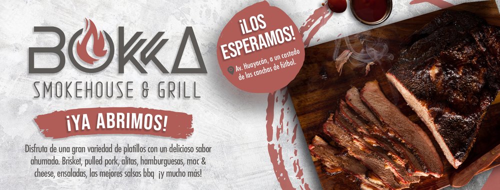 BOKKA SMOKEHOUSE & GRILL - Updated April 2024 - Av Huayacán Mz. 207 ...