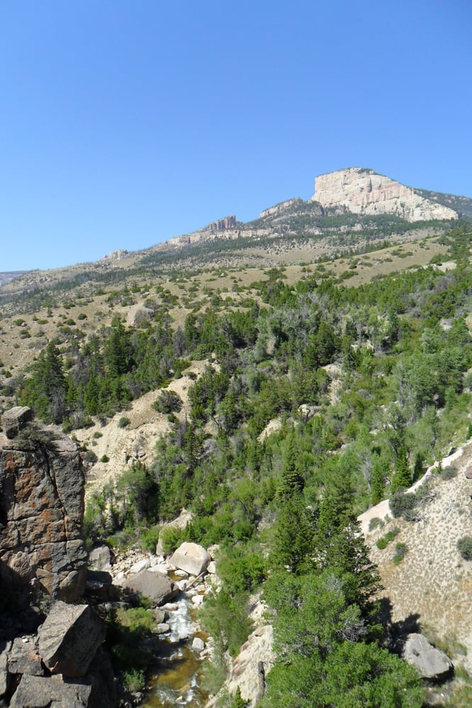 SHELL FALLS INTERPRETIVE SITE, BIGHORN NATIONAL FOREST - 11 Photos - US ...