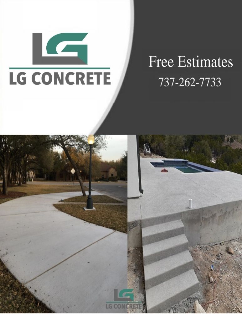 LG CONCRETE - Leander, Texas - Masonry/Concrete - Phone Number - Yelp