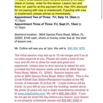 JODA COLLINS’ DRIVING ACADEMY - Updated June 2025 - 4033 Buttonbush Dr ...