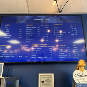 BE KNOWN COFFEE - Updated May 2025 - 101 Photos & 36 Reviews - 4207 Sea ...