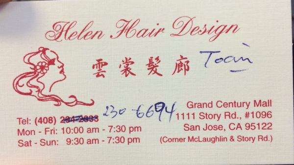HELEN HAIR DESIGN - Updated June 2026 - 16 Reviews - 1111 Story Rd, San ...