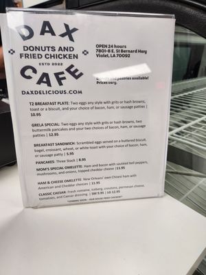 DAX CAFE - DONUTS AND FRIED CHICKEN - Updated April 2025 - 7801 E St ...